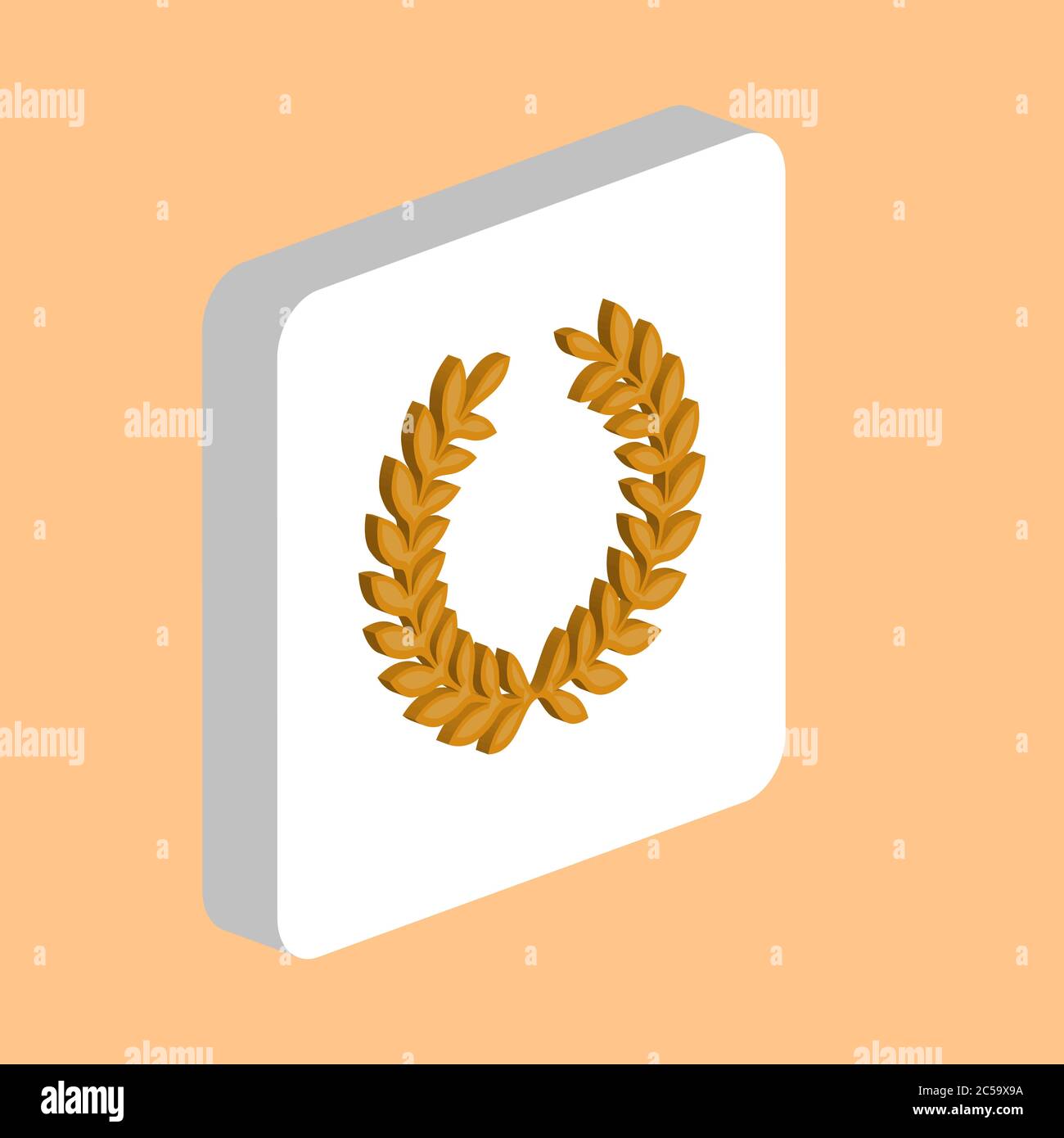 Victory wreath Stock Vector Images - Alamy