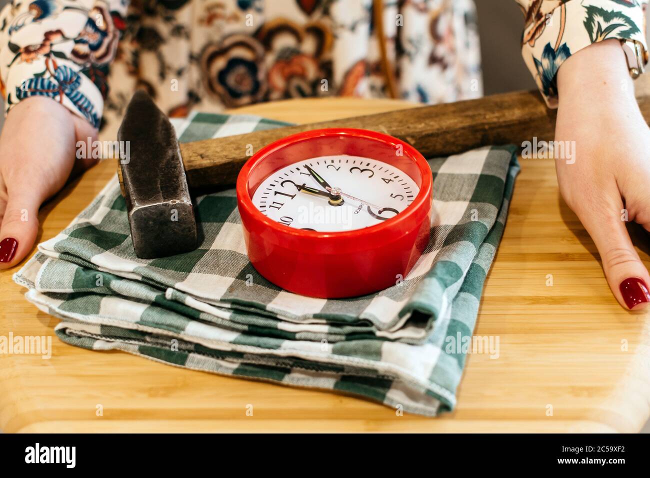 Hate alarm clock hi-res stock photography and images - Alamy