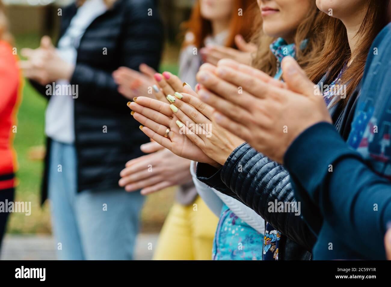 Hand clap game hi-res stock photography and images - Alamy