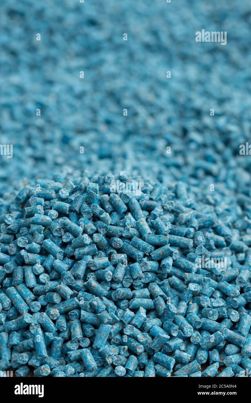 Small cylindrical shaped bullets or pellets containing poisonous ...