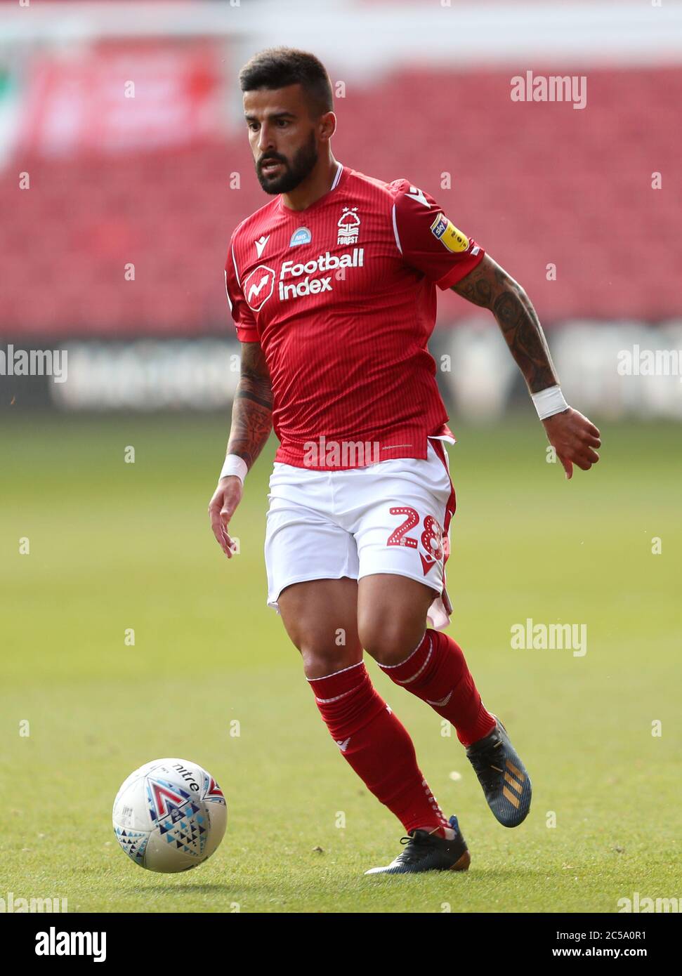 Nottingham Forest's Tiago Silva during the Sky Bet Championship match ...