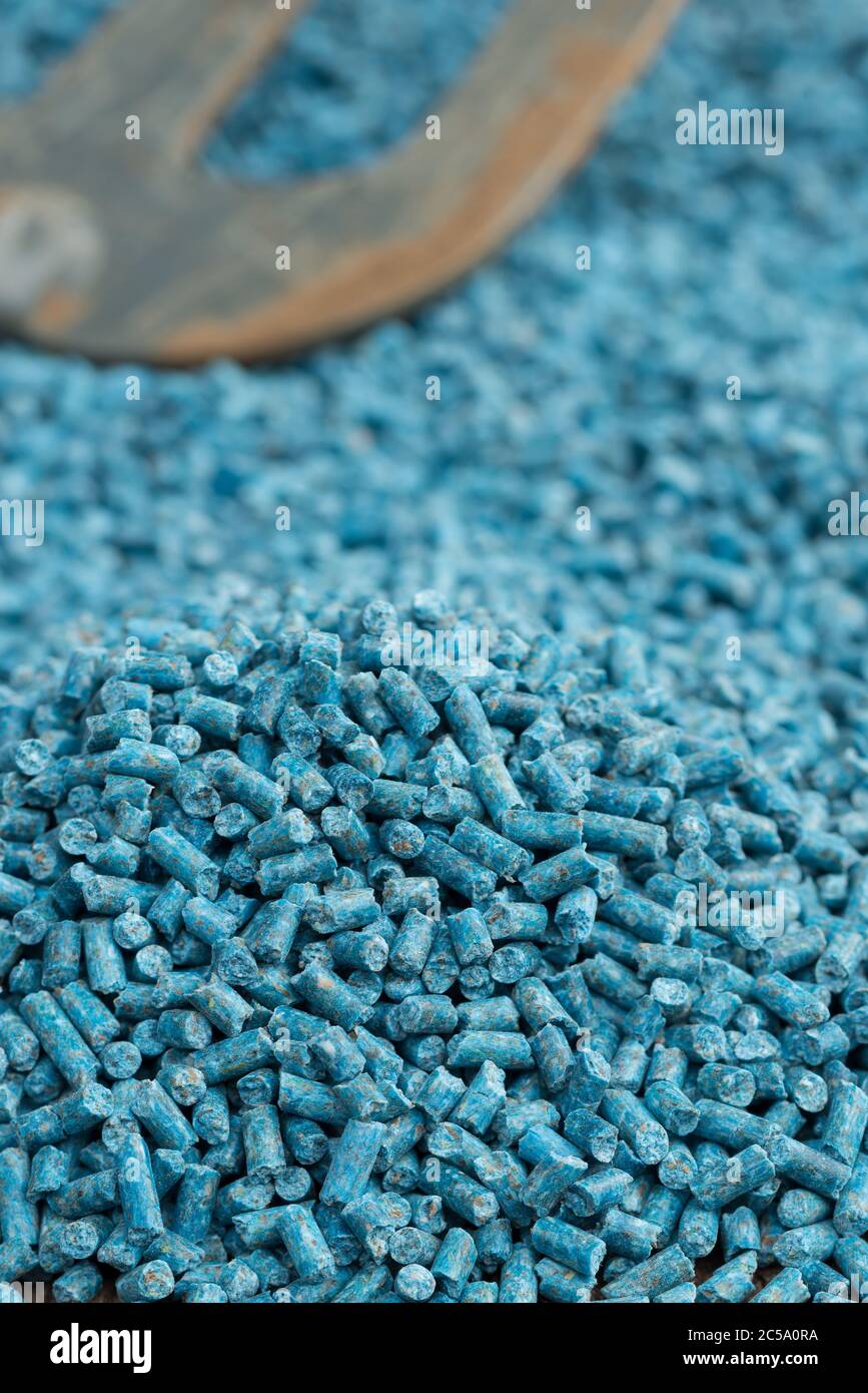 Small cylindrical shaped bullets or pellets containing poisonous ...