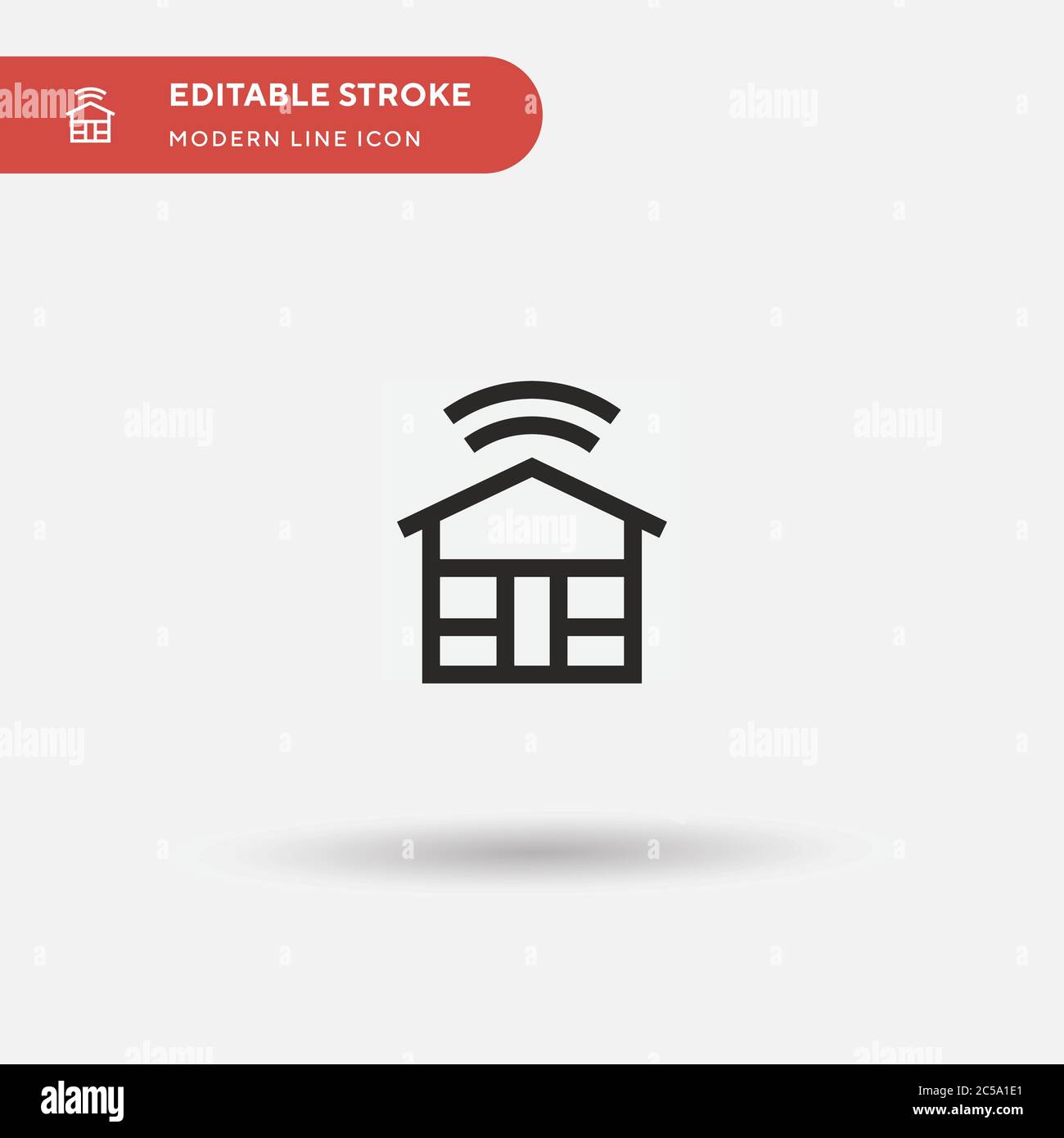 Home Simple vector icon. Illustration symbol design template for web ...