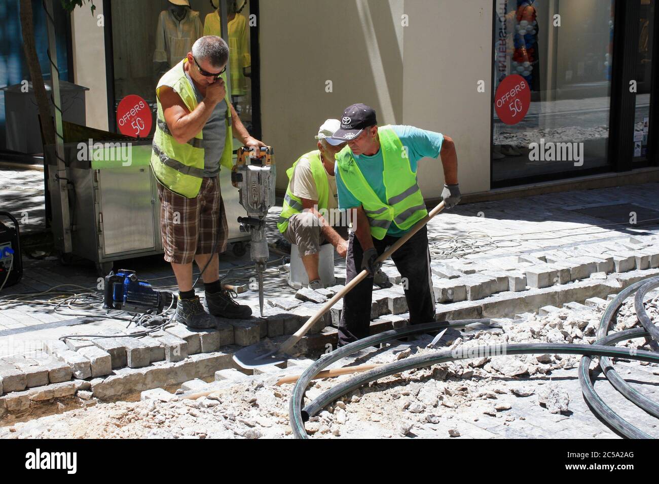 Greek Construction Men