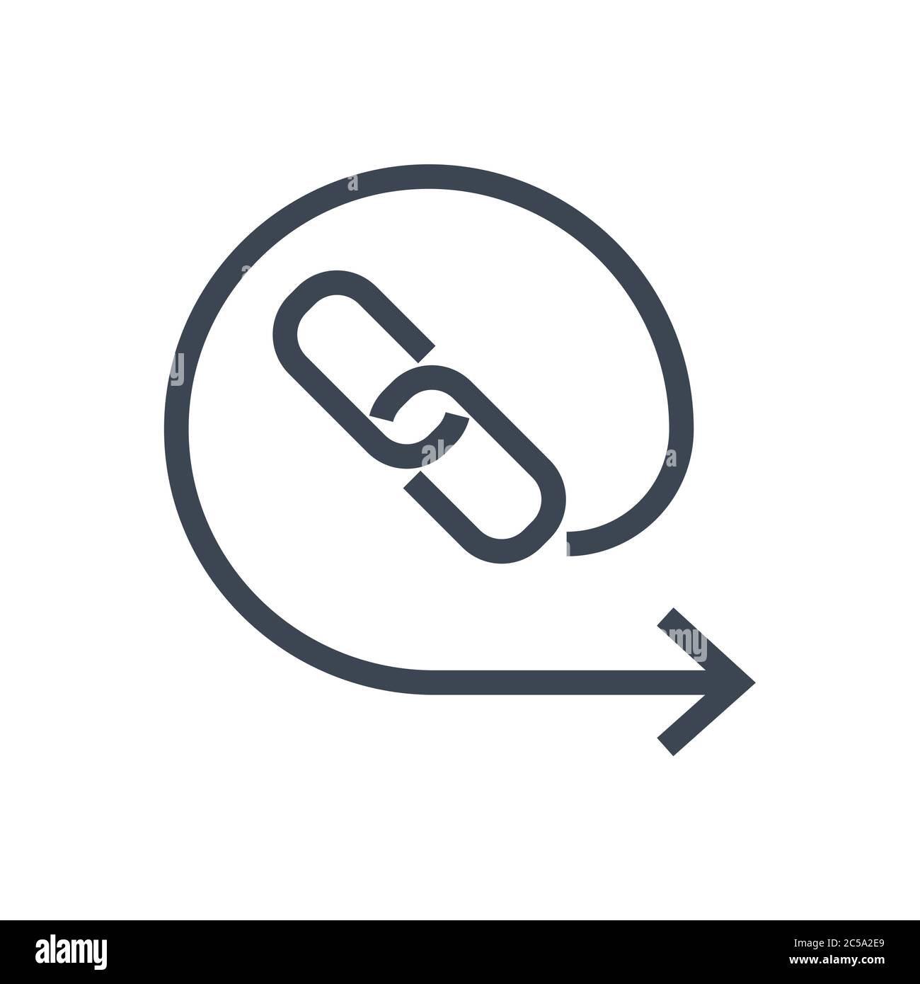 Backlinks Line Vector Glyph Icon Stock Vector Image & Art - Alamy