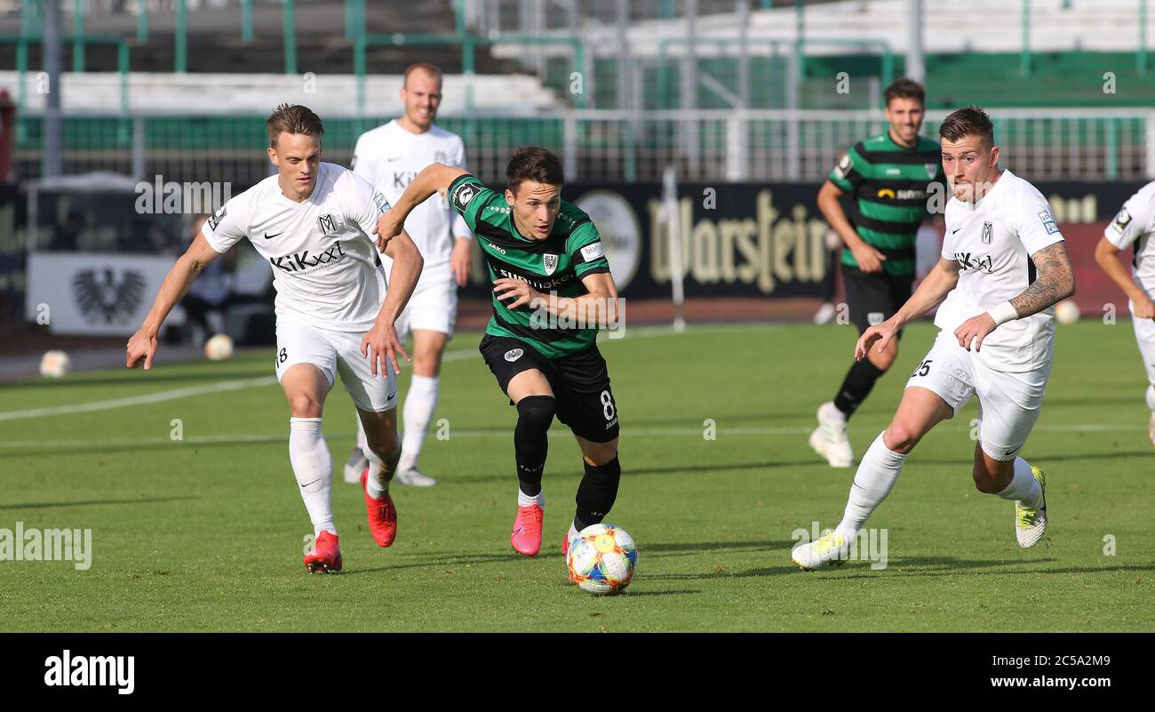 Muenster, Deutschland. 01st July, 2020. firo: 01.07.2020 Football, 2019 ...