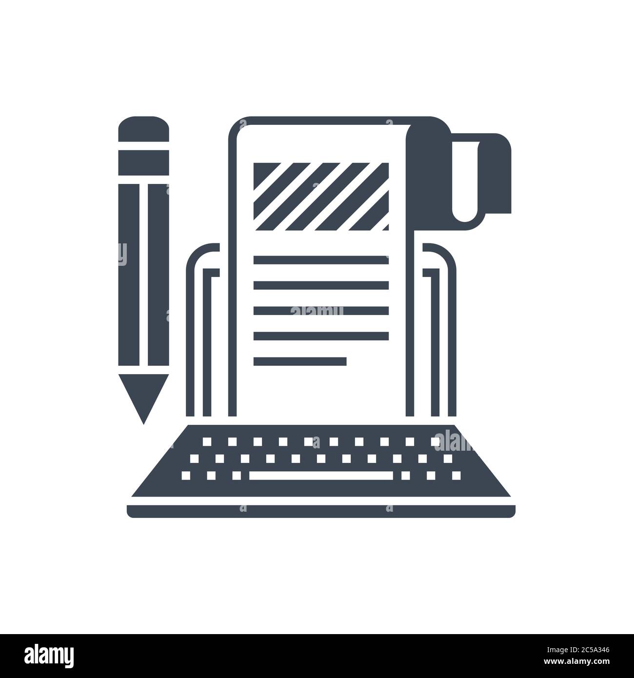 Article Submission Vector Glyph Icon Stock Vector Image & Art - Alamy