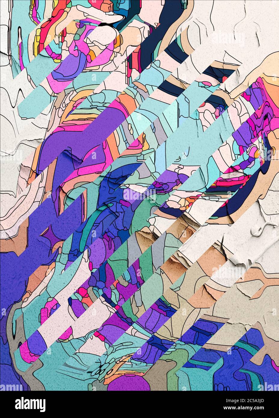 Abstract Colorful Geometrical Artwork,Abstract Graphical Art Background ...