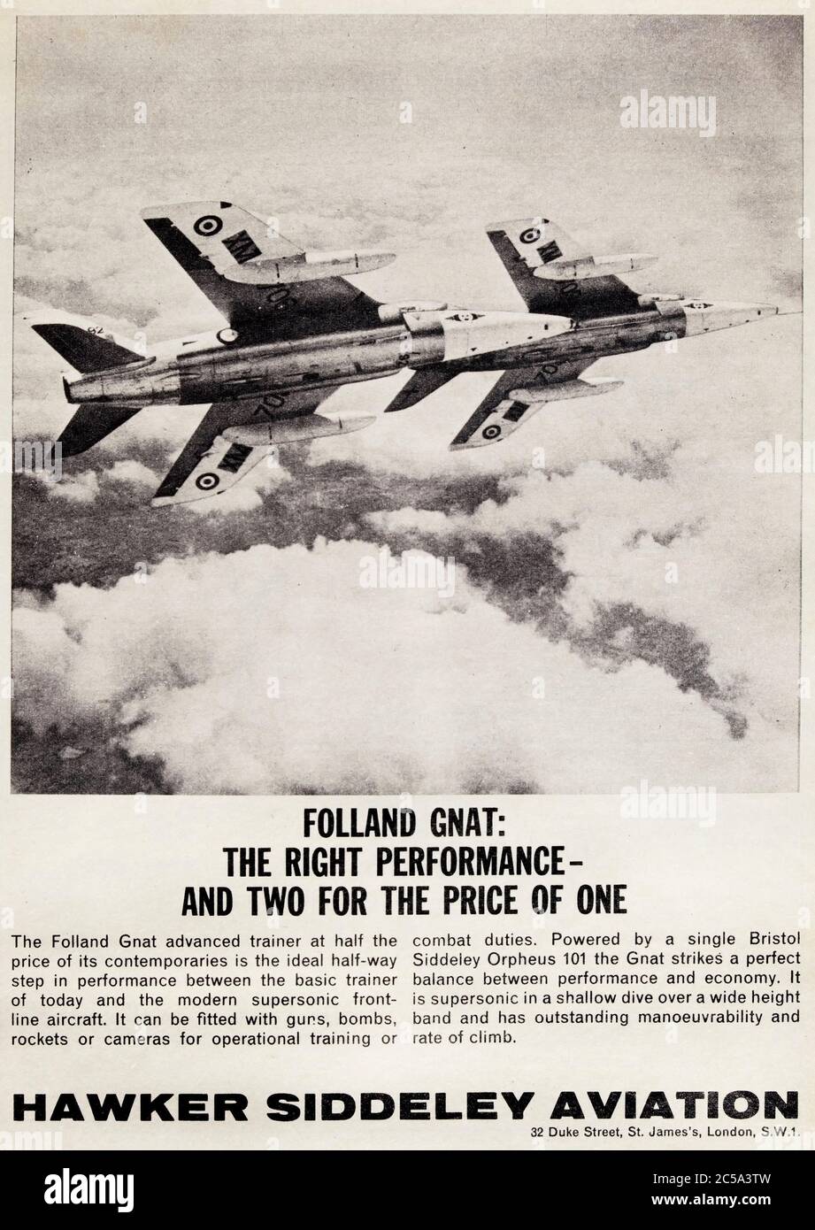 Military plane vintage advert hi-res stock photography and images - Alamy