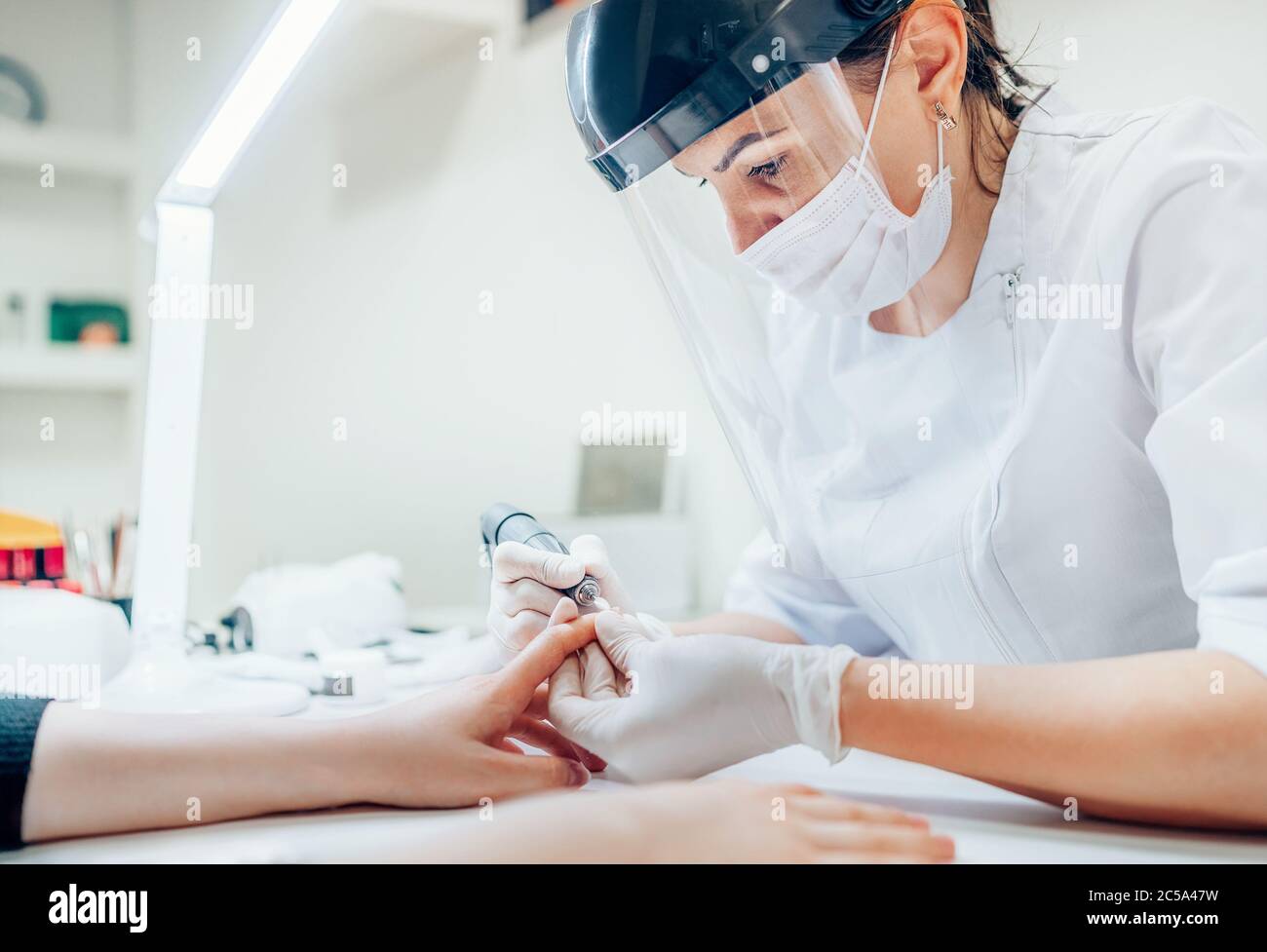 Nail face mask hi-res stock photography and images - Alamy