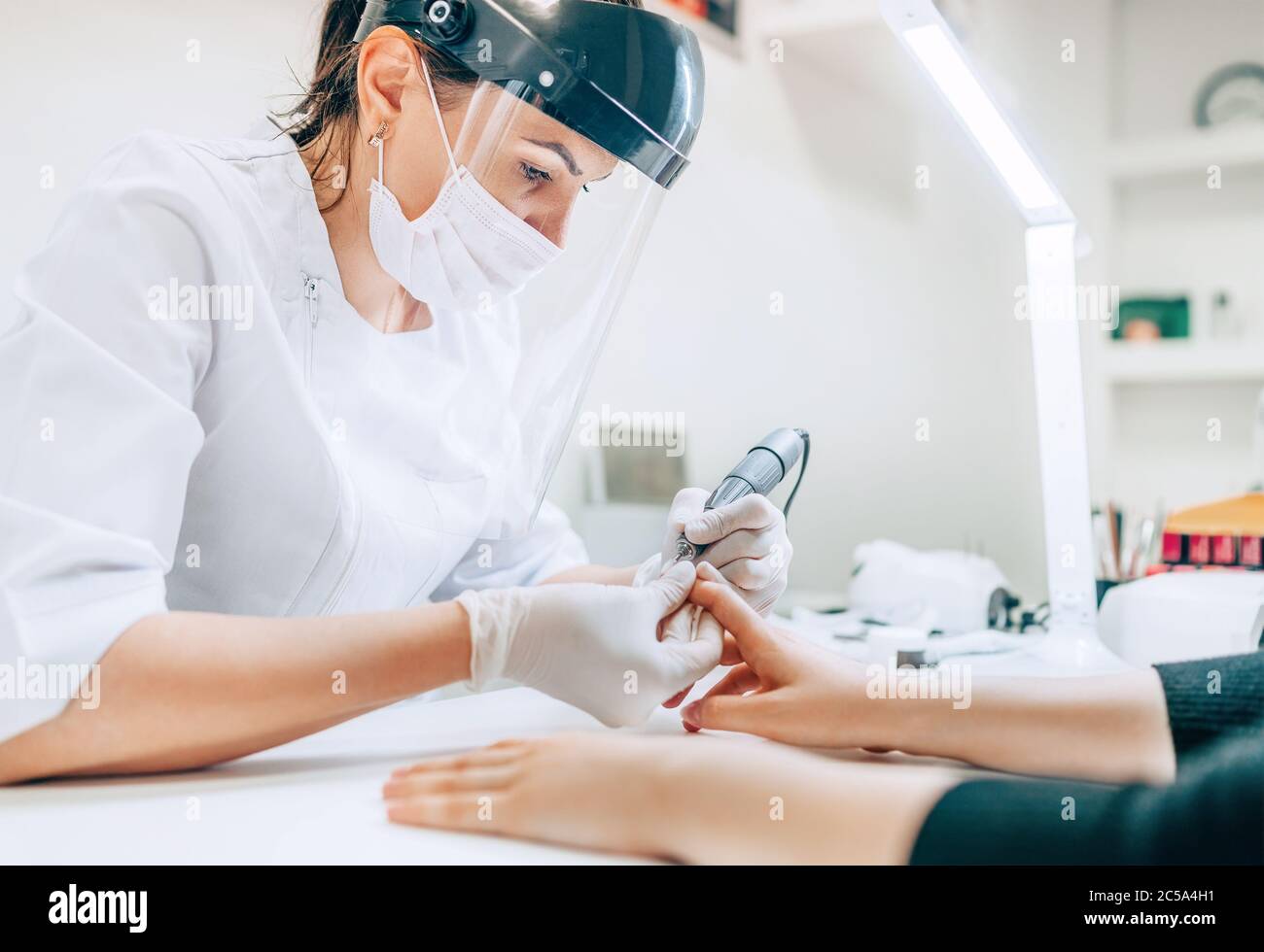 Small business existence at COVID-19 lockdown concept. Professional ...