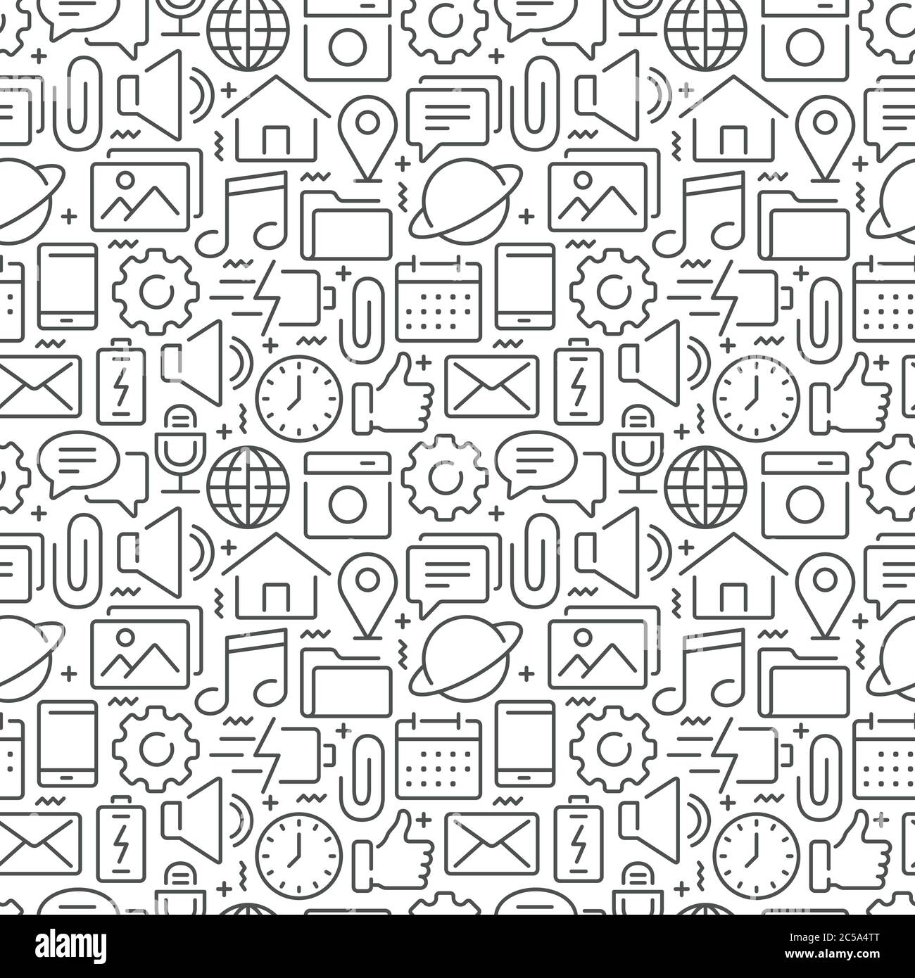 Simple chart interface Cut Out Stock Images & Pictures - Alamy