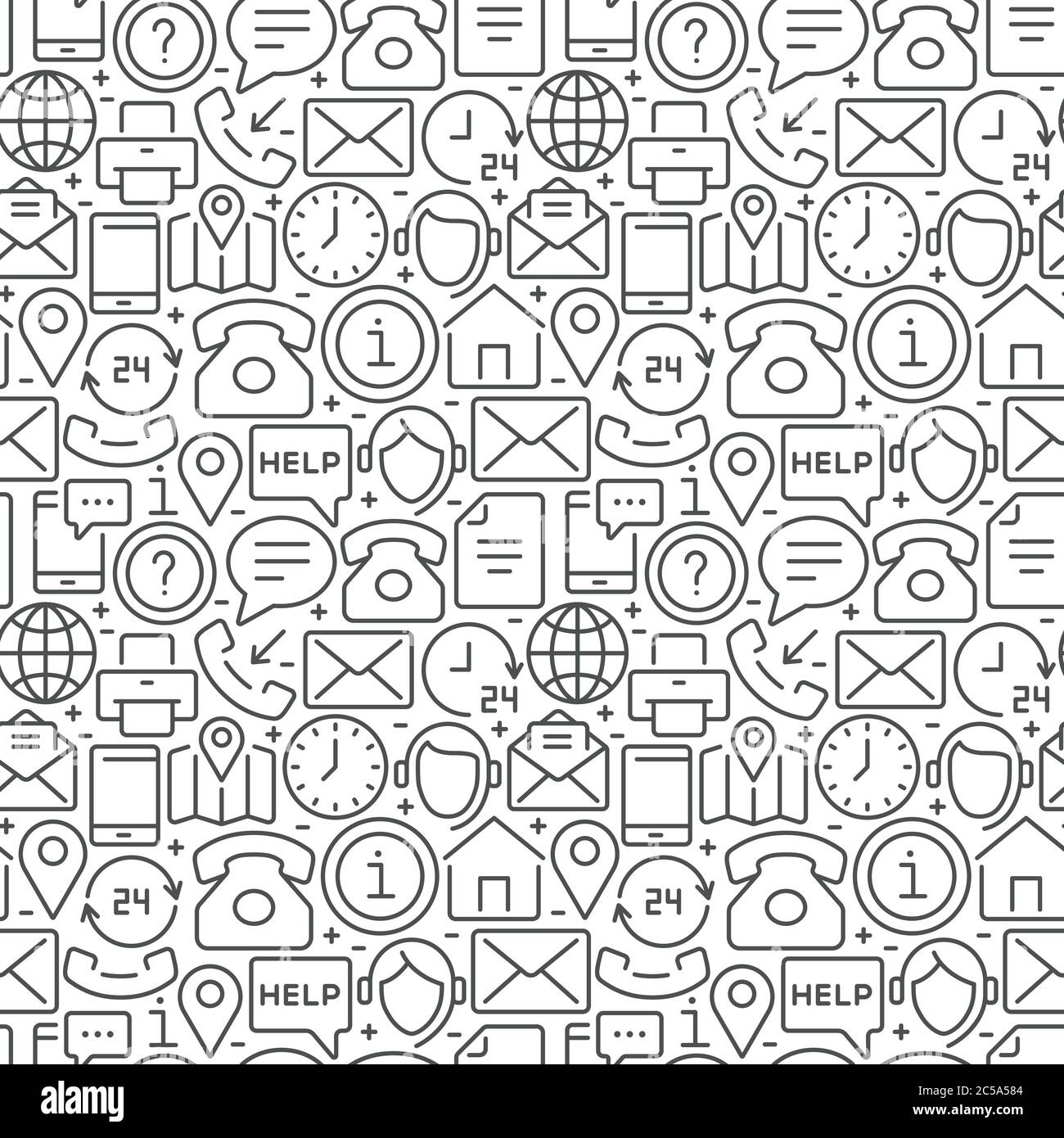 Contact us background Stock Vector Images - Alamy