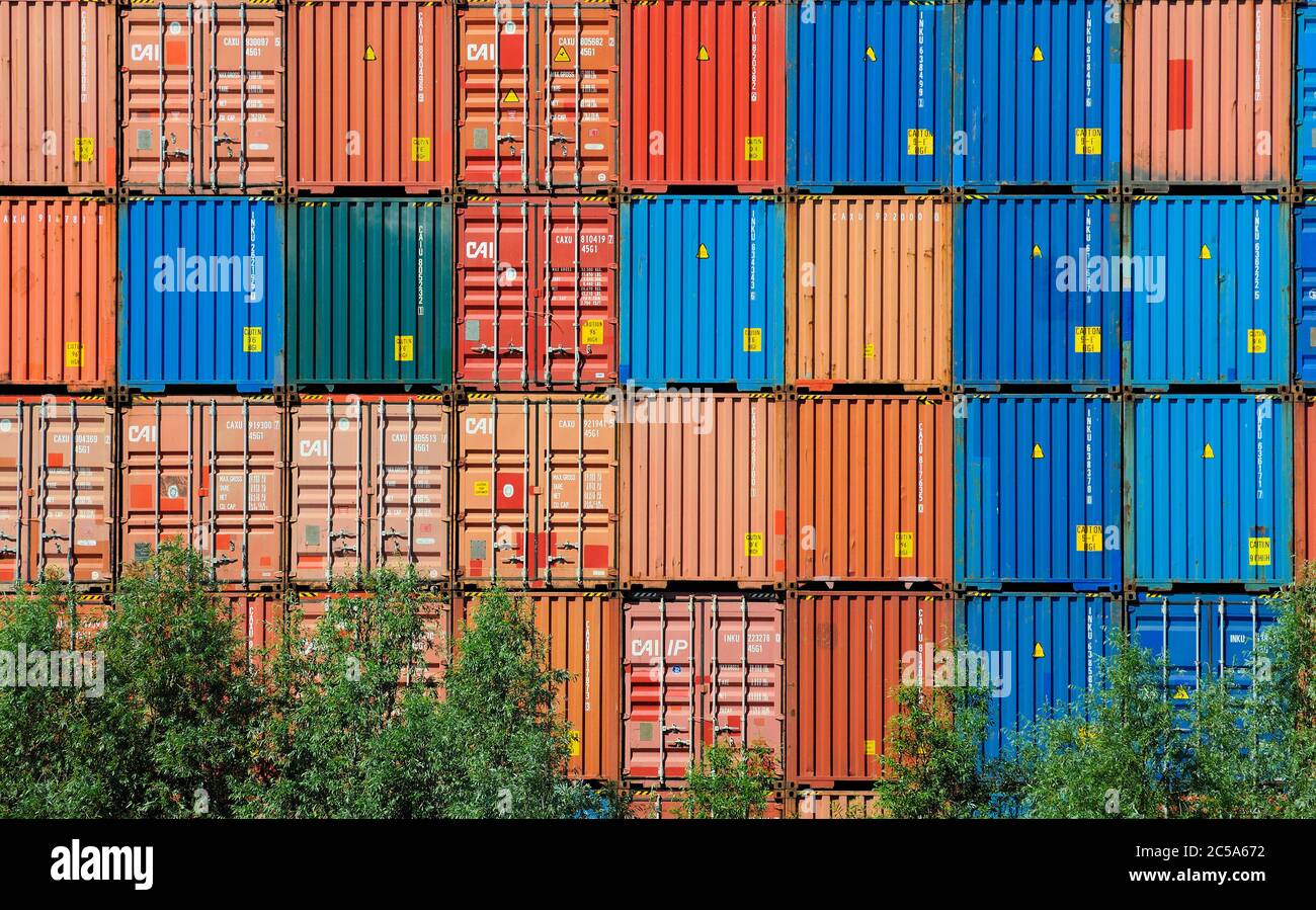 Containerterminal rotterdam hi-res stock photography and images - Alamy