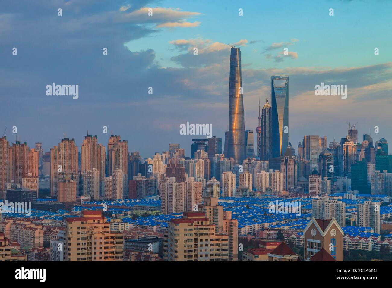 Shanghai aerial hi-res stock photography and images - Alamy