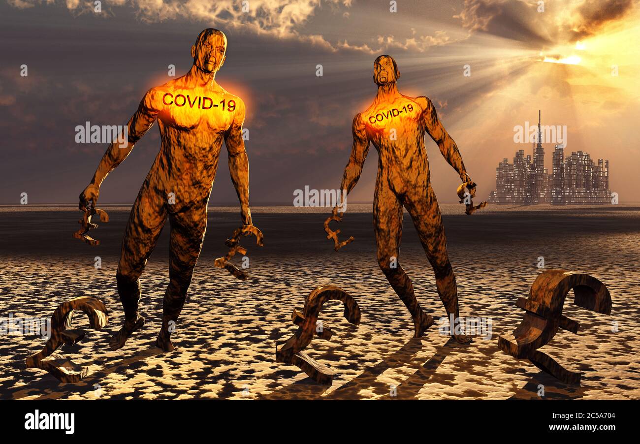 Social & Economic Collapse Stock Photo - Alamy