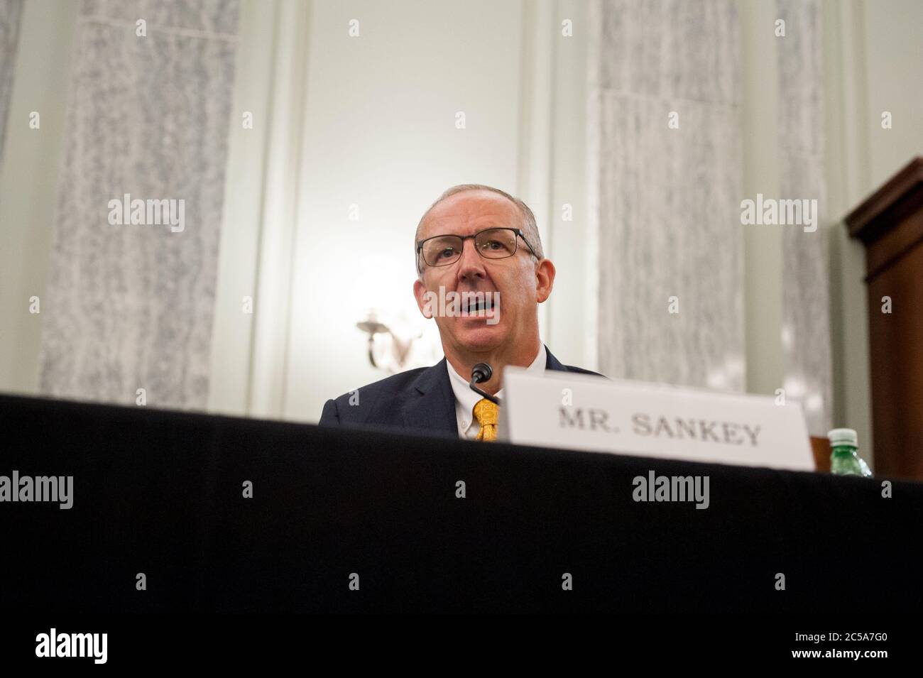 Greg Sankey, Commissioner, Southeastern Conference testifies before a ...