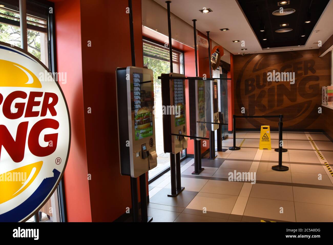 Burger King restaurant in Malaga Spain Stock Photo - Alamy