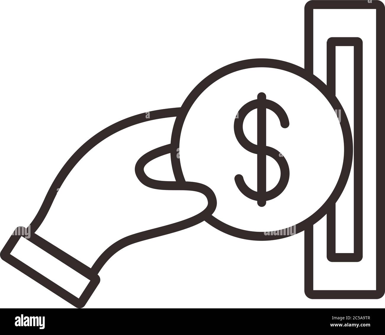 Gold insert Stock Vector Images - Alamy