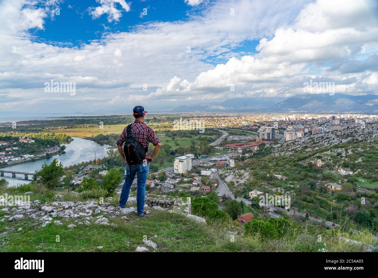 The Ancient Rozafa Castle in Shkoder Albania Stock Photo - Alamy