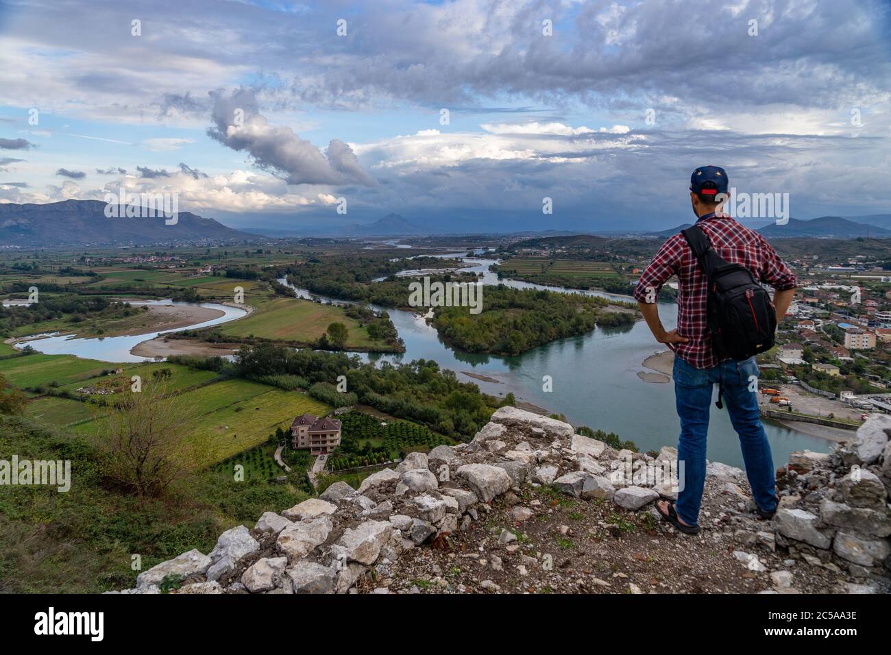 The Ancient Rozafa Castle in Shkoder Albania Stock Photo - Alamy