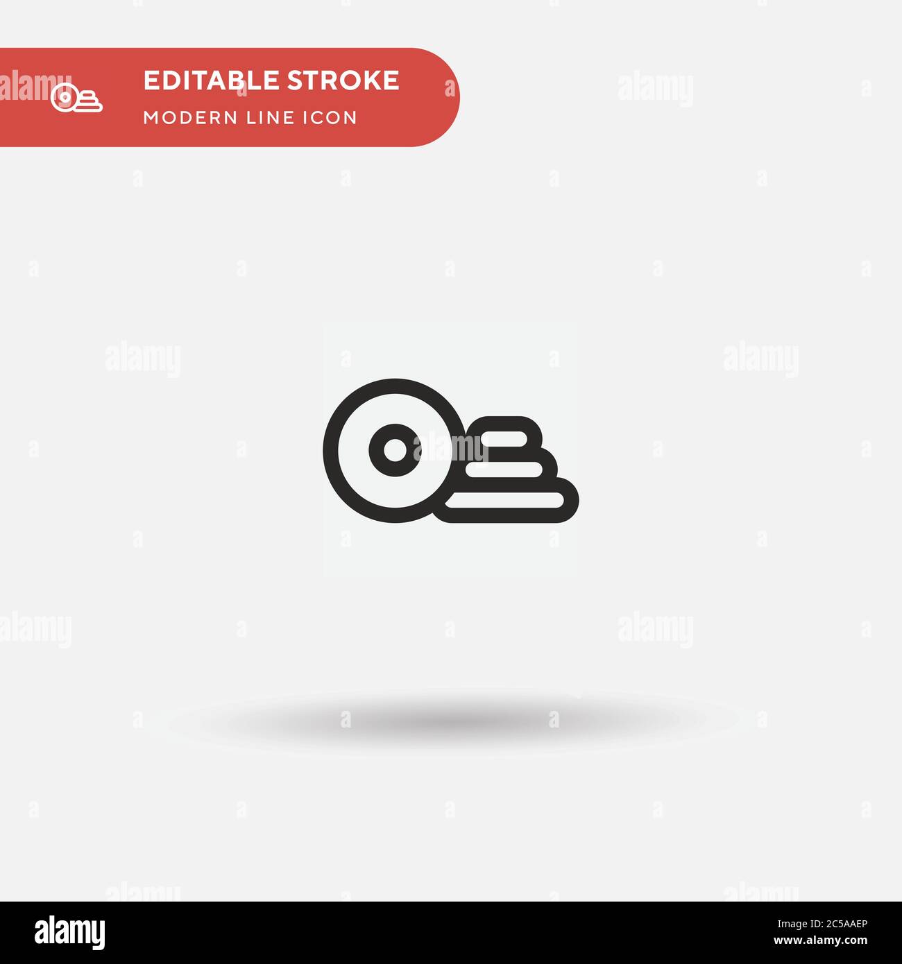 Barbell dumbbell weight plates Stock Vector Images - Alamy