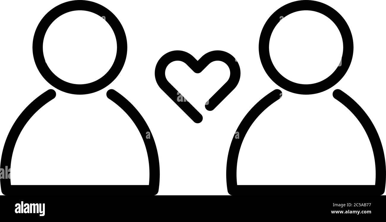 Heart People Symbol People Heart Icon Vector Art, Icons, And Graphics