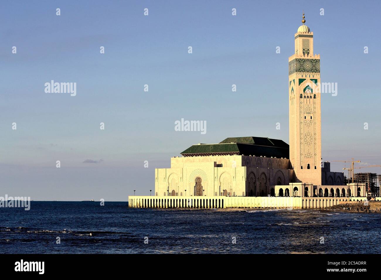 Detail hassan ii mosque hi-res stock photography and images - Alamy