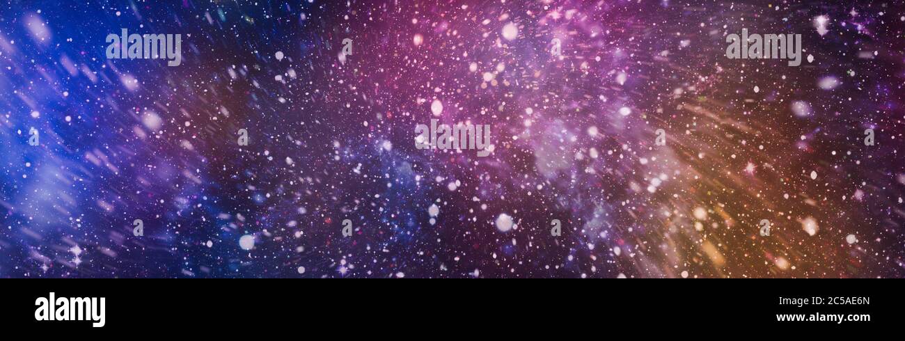 Stellar nebula and cosmic dust, cosmic gas clusters and constellations ...