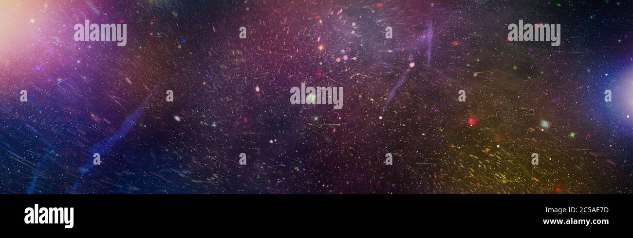 Stellar nebula and cosmic dust, cosmic gas clusters and constellations ...