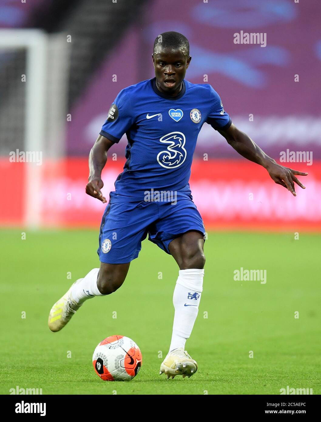 Chelsea's N'Golo Kante during the Premier League match at the London ...