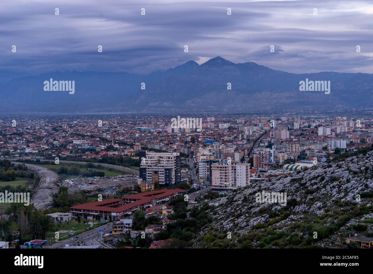 The ruins of Rozafa Castle in Shkoder, Albania Stock Photo - Alamy