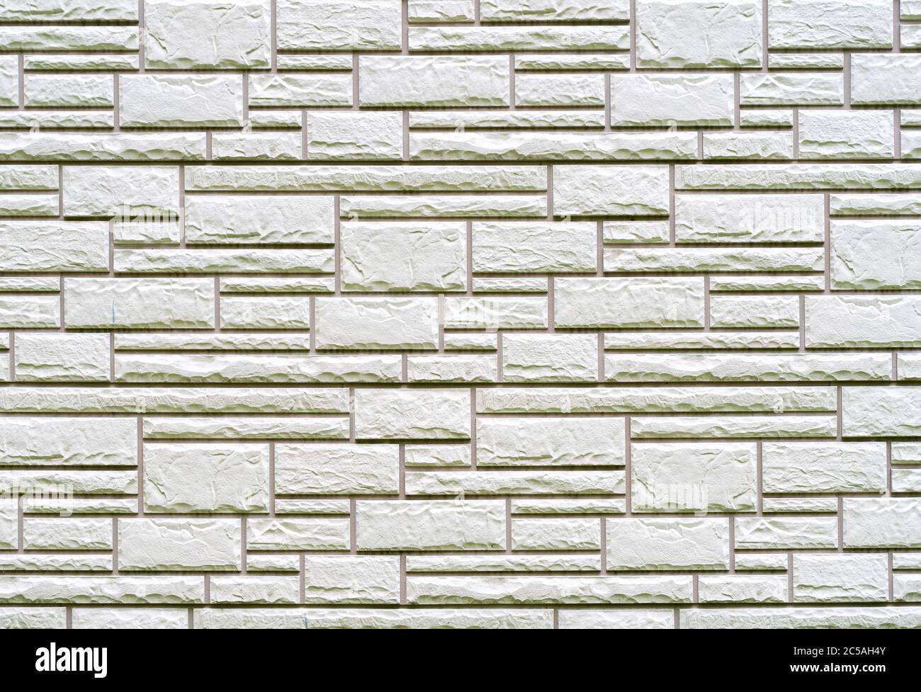 Gray brick wall. Dark abstract background. Building brick construction ...