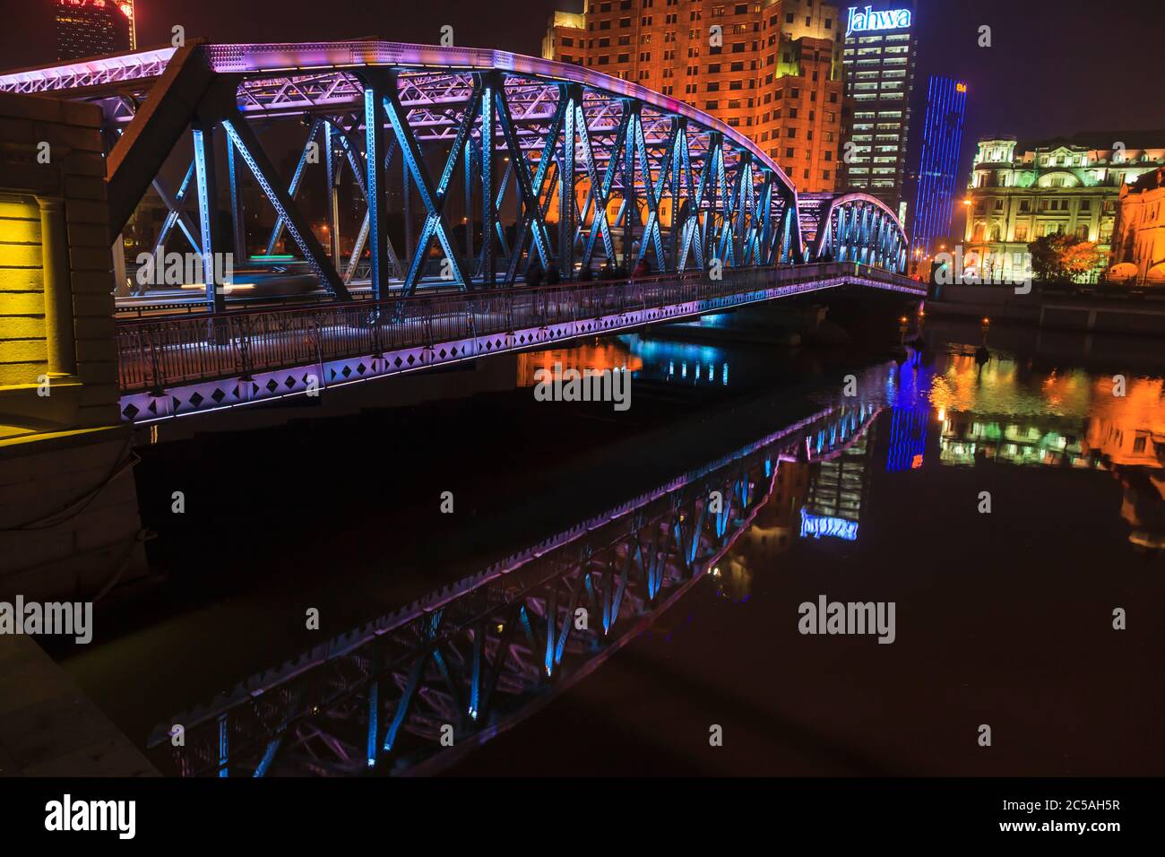 Shanghai waibaidu bridge hi-res stock photography and images - Alamy