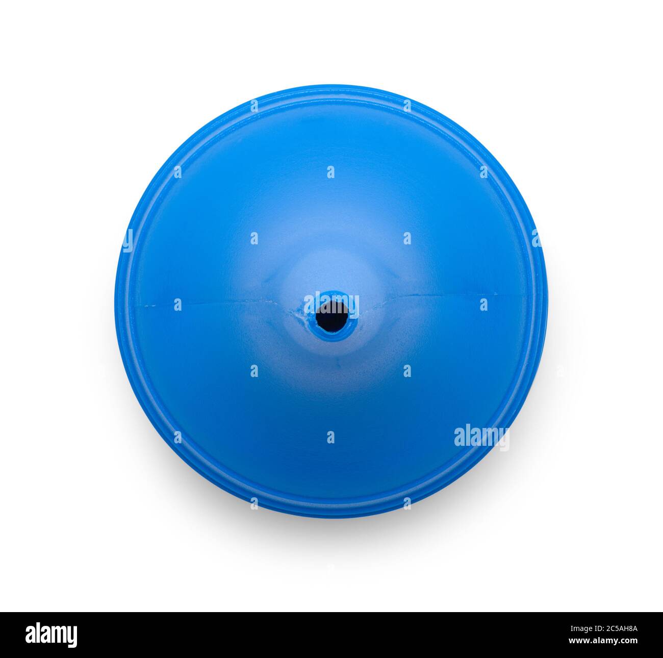 Blue Rubber Bulb Syringe Top View Isolated on White Stock Photo - Alamy