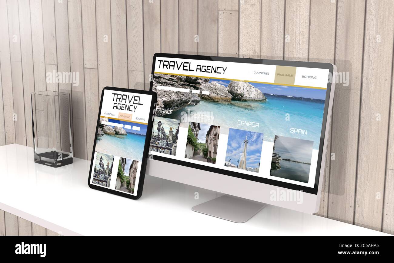 Travel Agency Window High Resolution Stock Photography and Images - Alamy