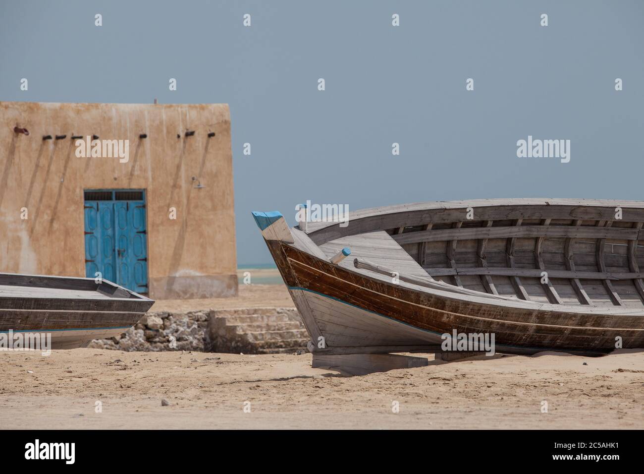 Al Wakra, Qatar coastal buildings Stock Photo - Alamy