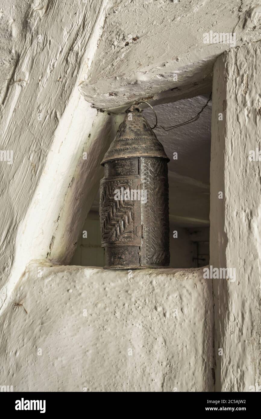 historic lantern in an old farmhouse Stock Photo - Alamy