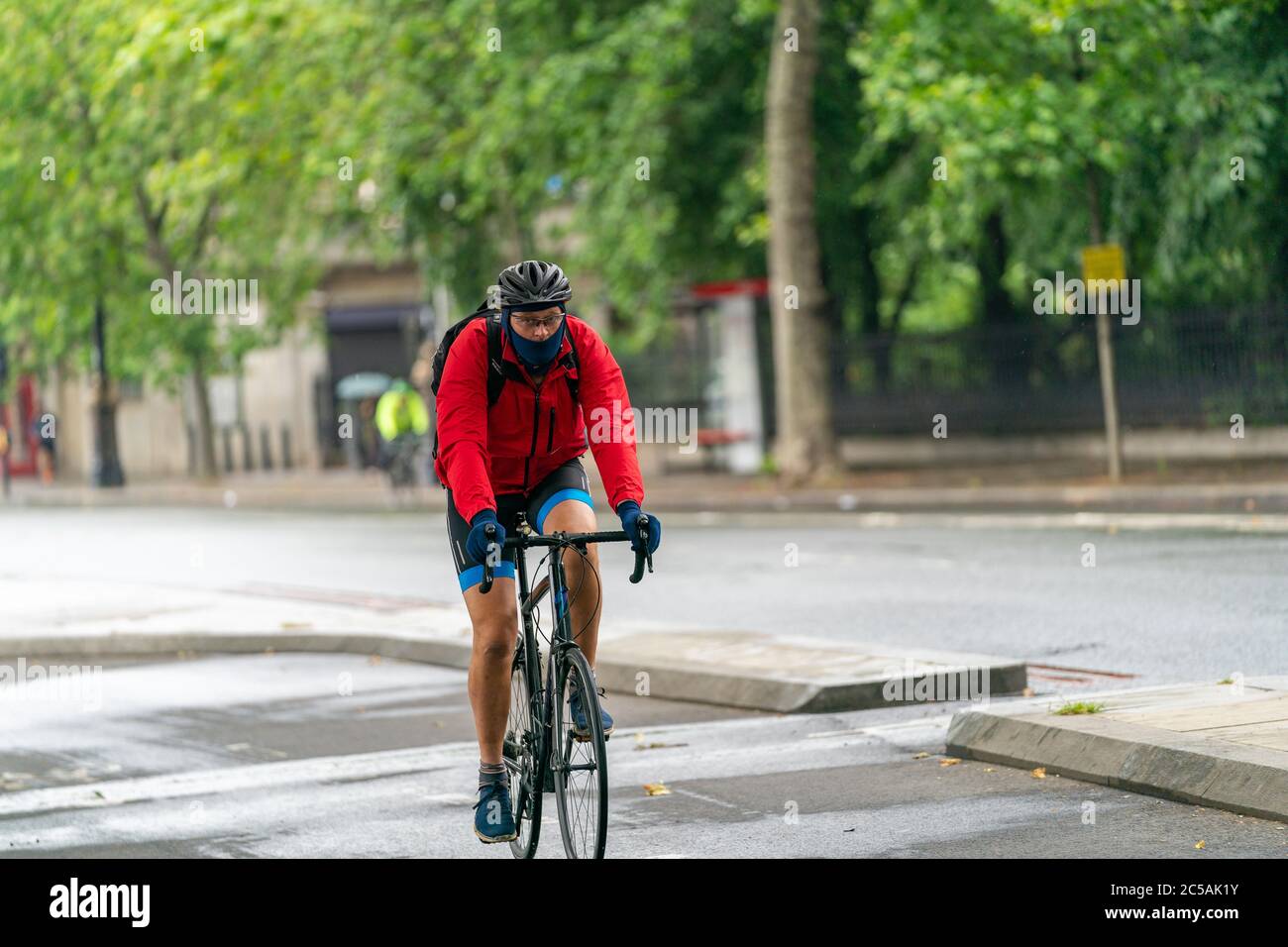 Man wearing crash helmet hi-res stock photography and images - Alamy