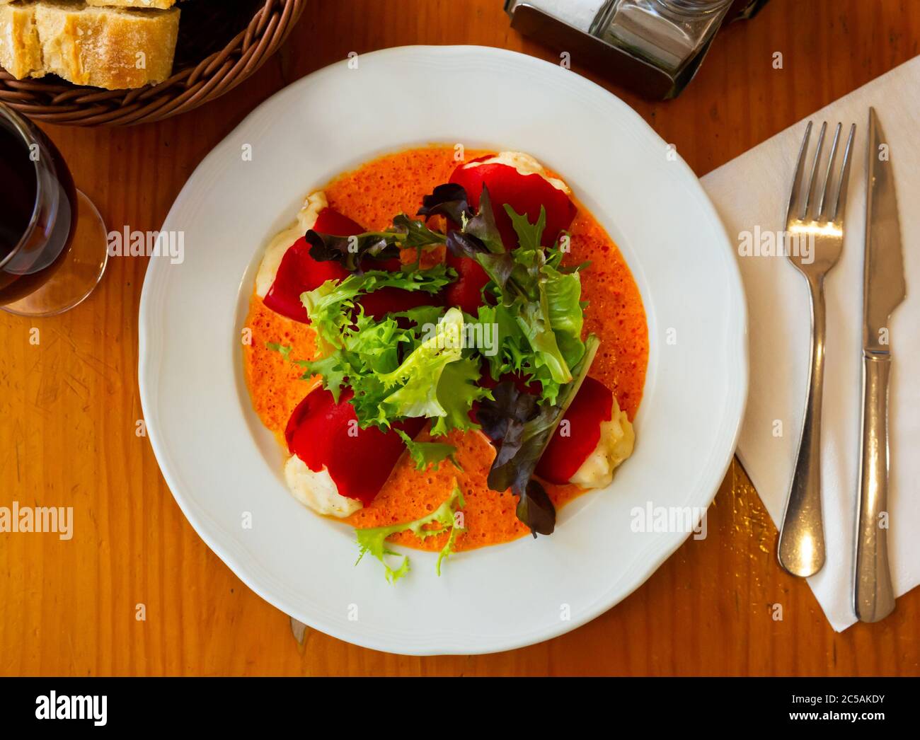 Piquillo sauce hi-res stock photography and images - Alamy