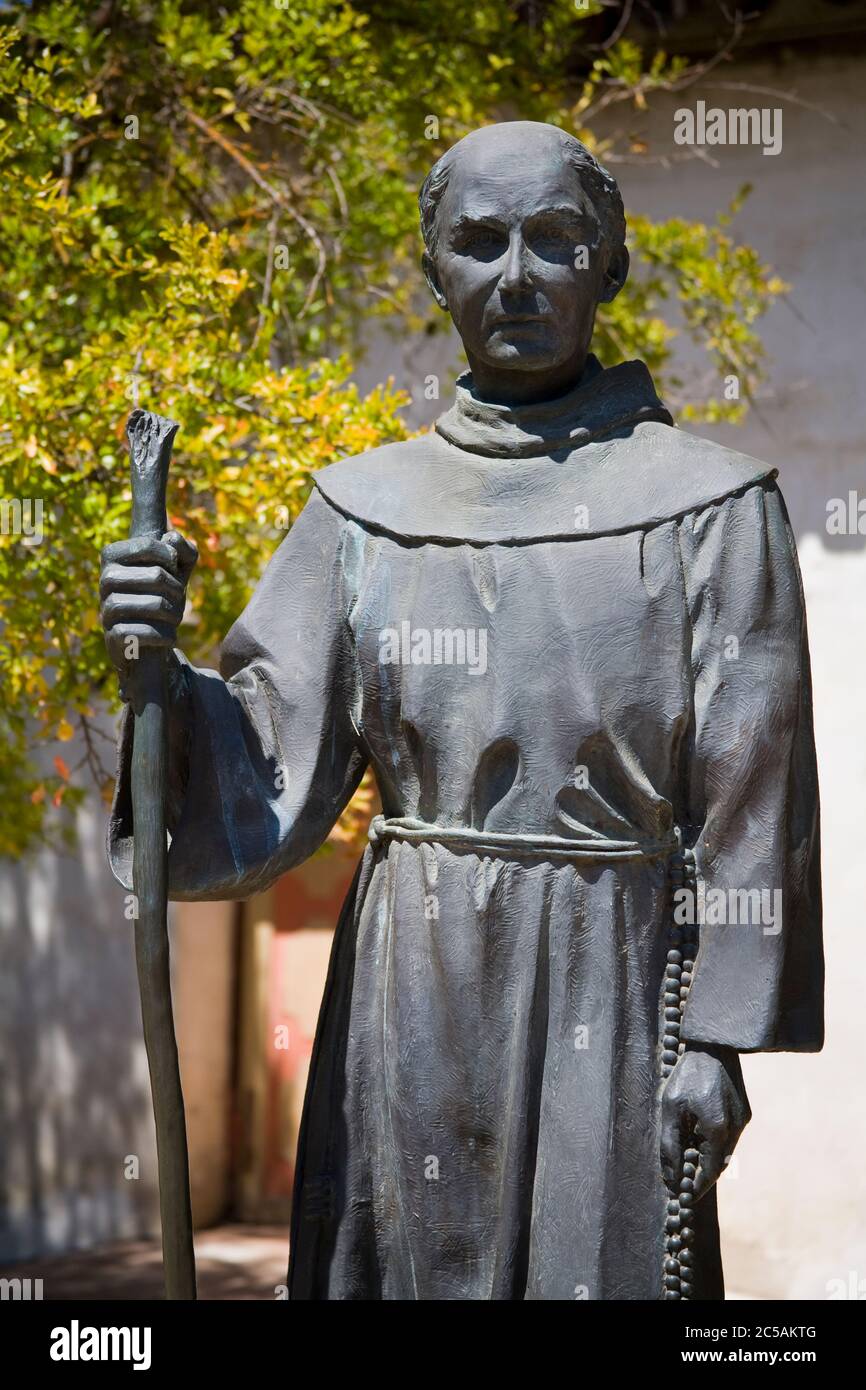 Father Junipero Serra Statue, Mission San Miguel Arcangel, San Miguel ...