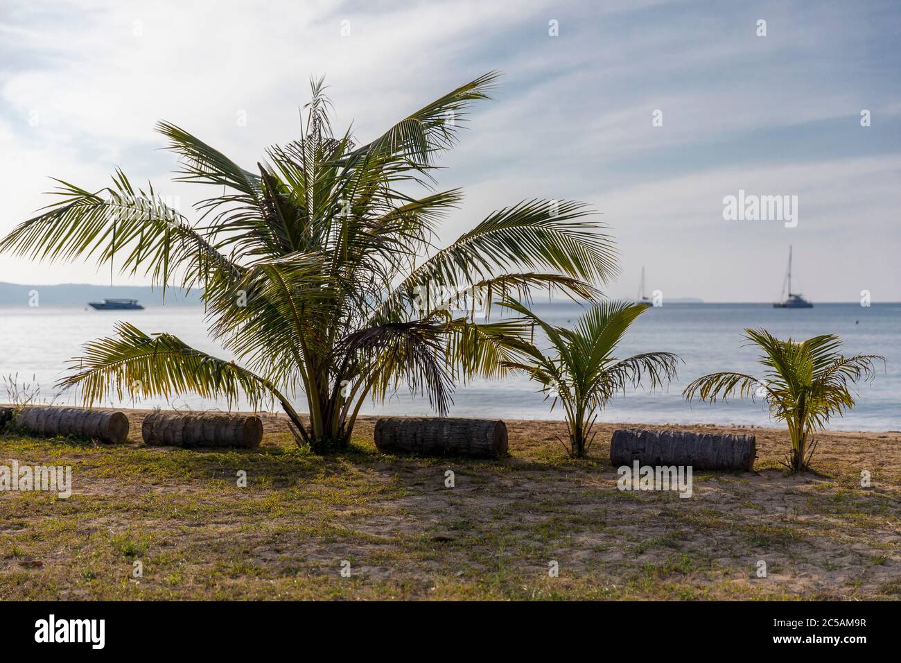 Beautiful tropical beach, Located Koh Mak Island , Thailand Stock Photo ...