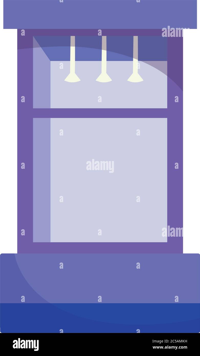window light frame decoration interior home isolated icon design vector ...