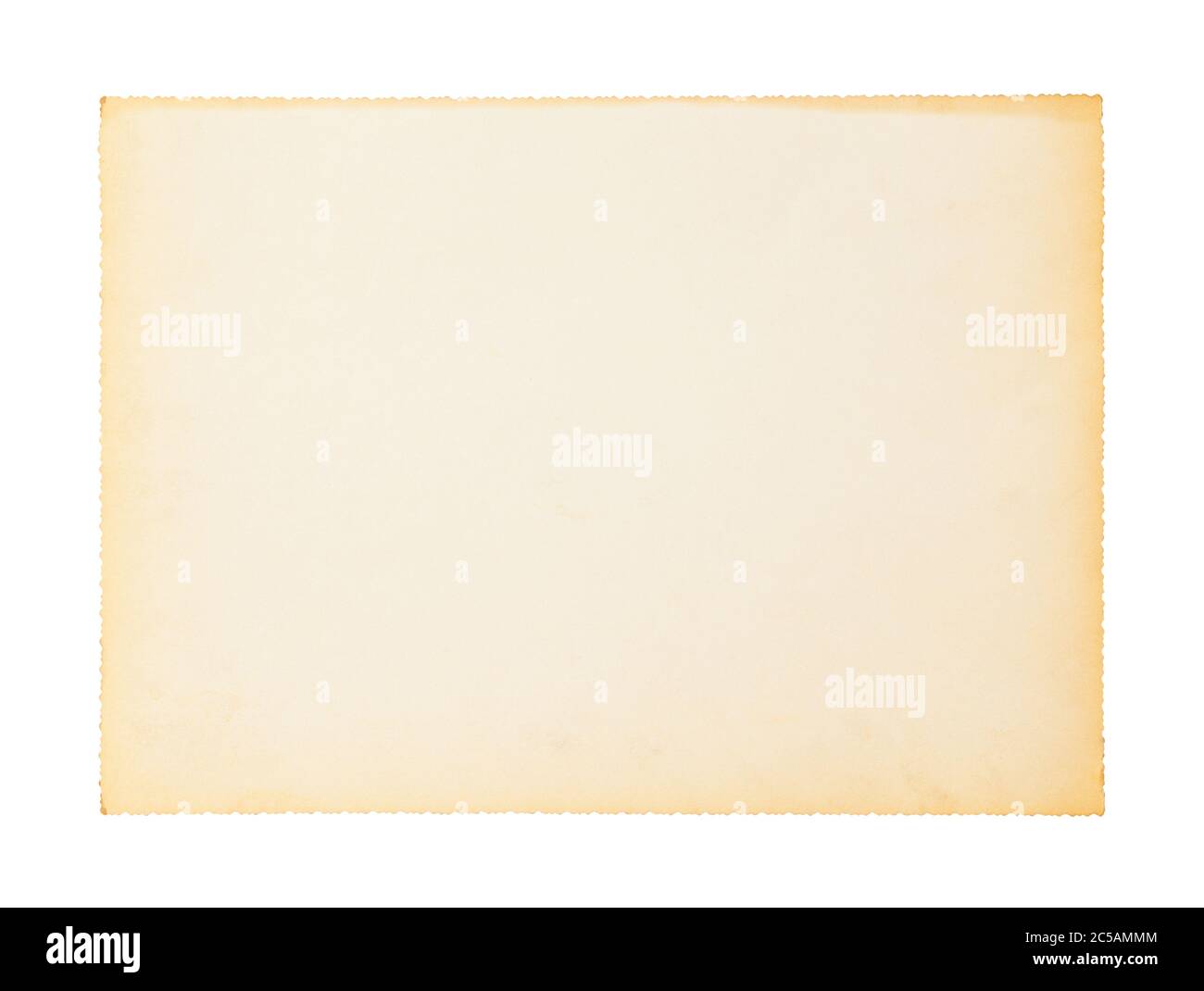 Old Aged Paper Textured Background Cut Out on White Stock Photo - Alamy