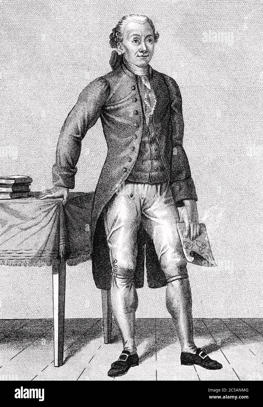 ÉTIENNE BÉZOUT (1730-1783) French mathematician Stock Photo - Alamy