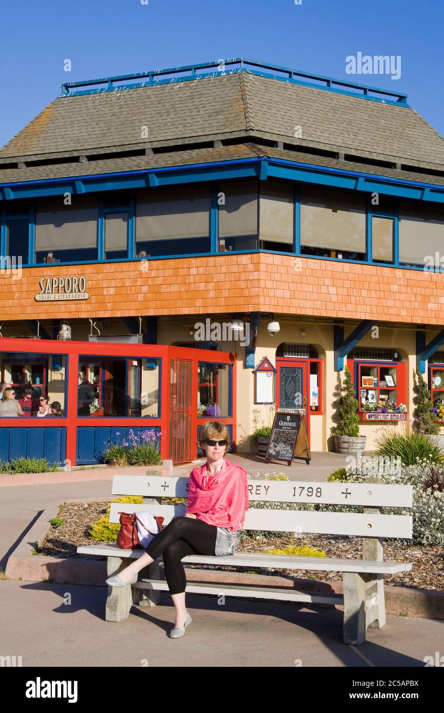 London Bridge Pub at Fisherman's Wharf,Monterey,California,USA (model ...