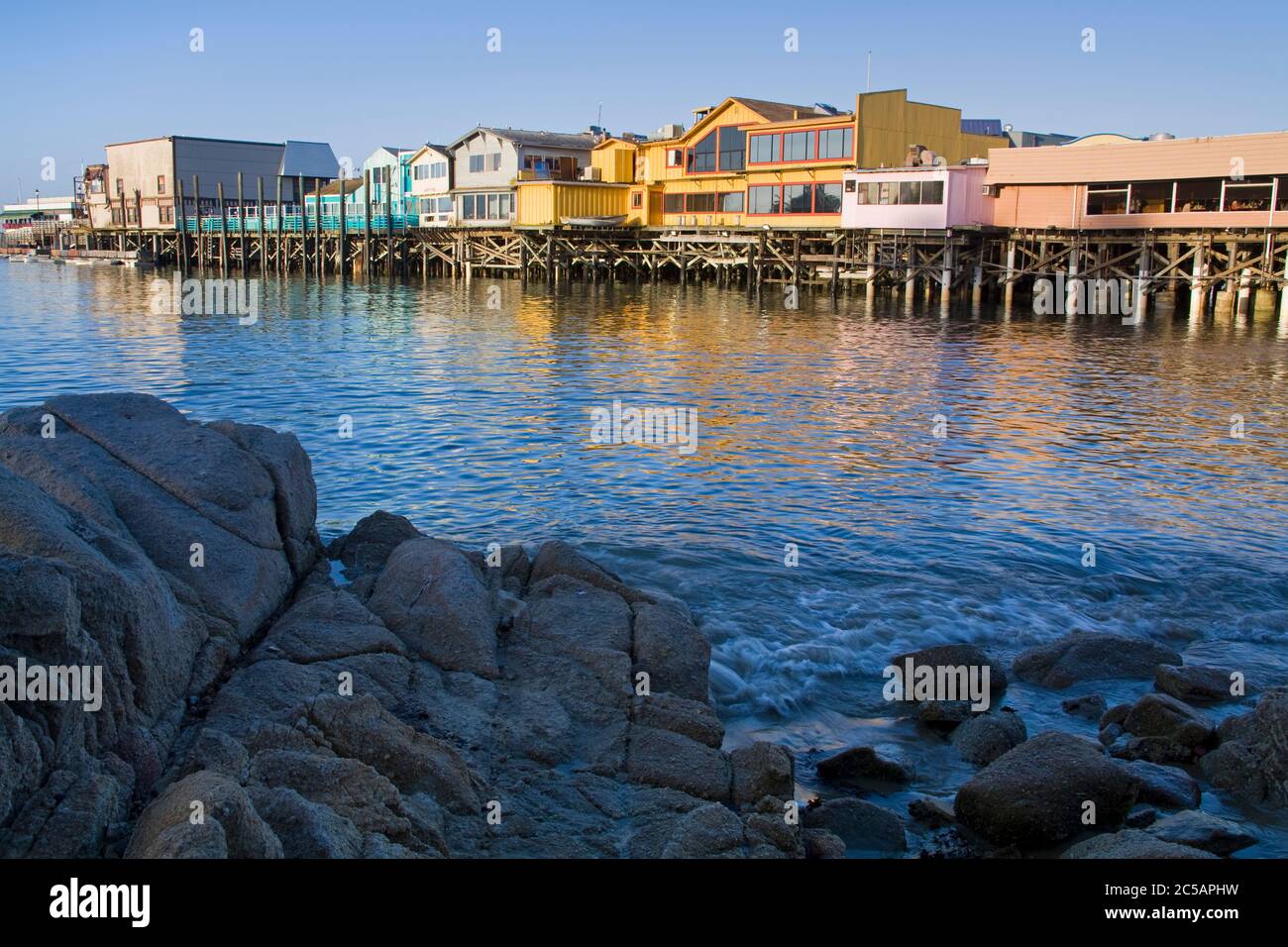 Monterey breakwater hi-res stock photography and images - Alamy