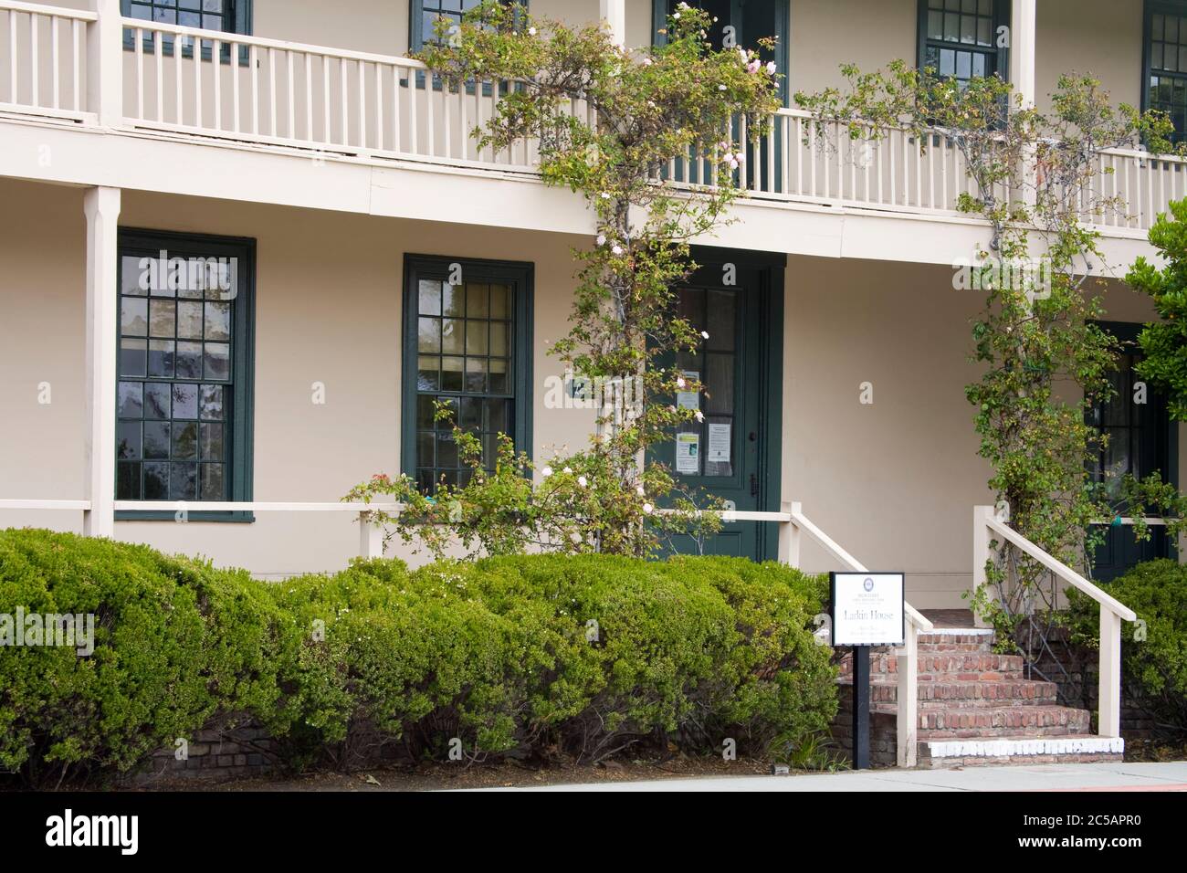 Larkin House in Monterey,California,USA Stock Photo - Alamy
