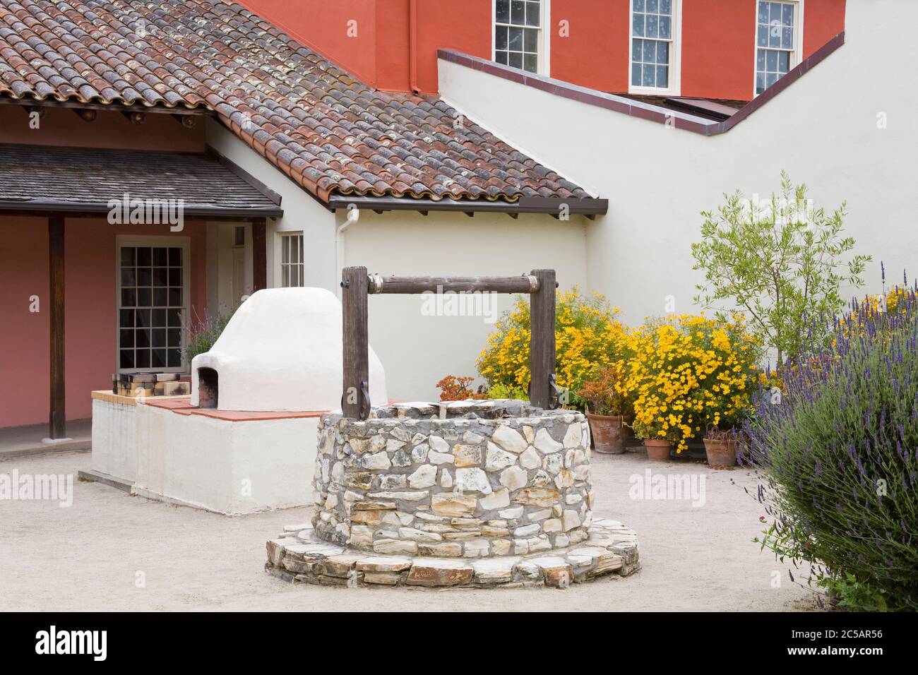 Cooper-Molera Adobe Museum,Monterey,California,USA Stock Photo - Alamy