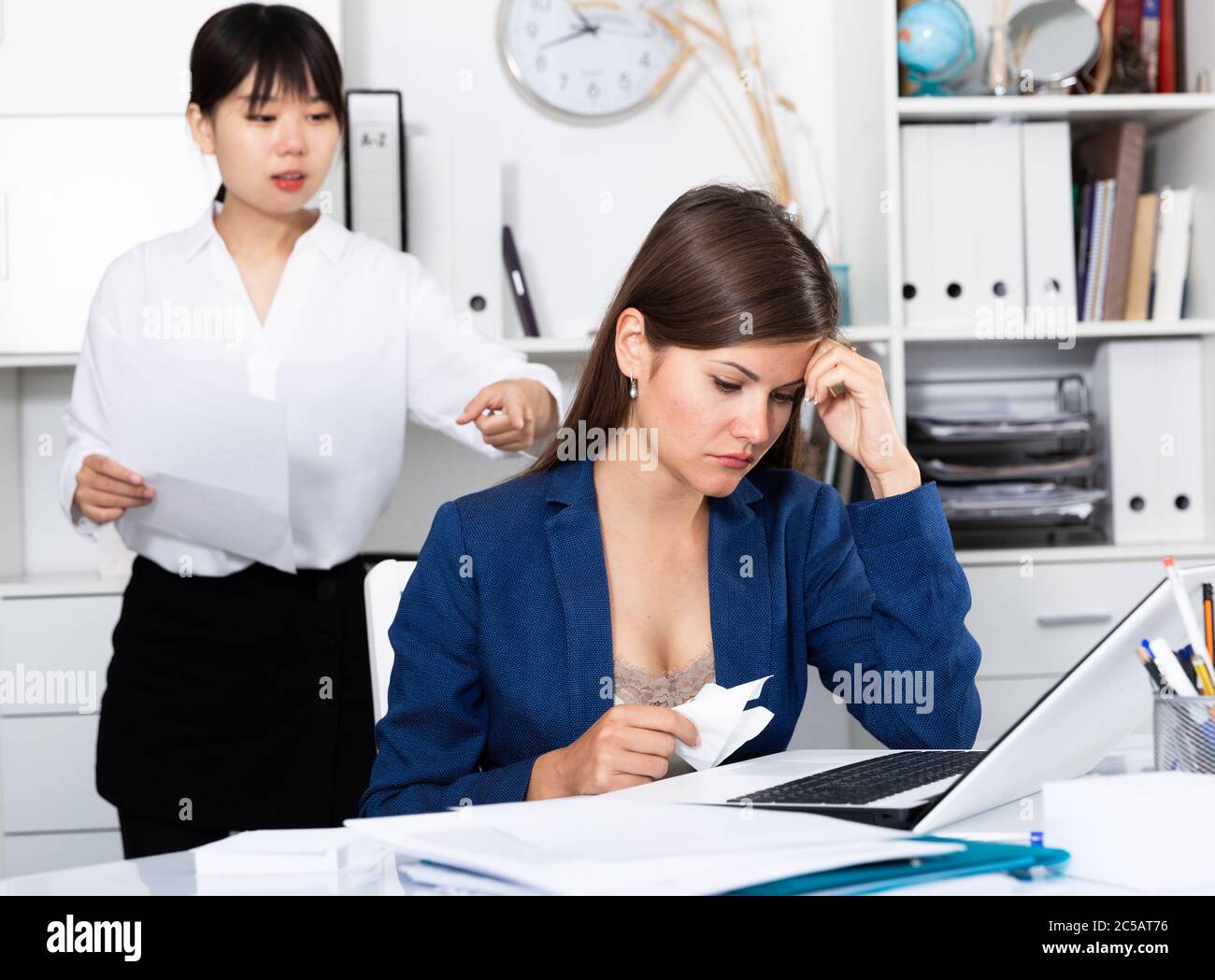 Disgruntled boss hi-res stock photography and images - Alamy